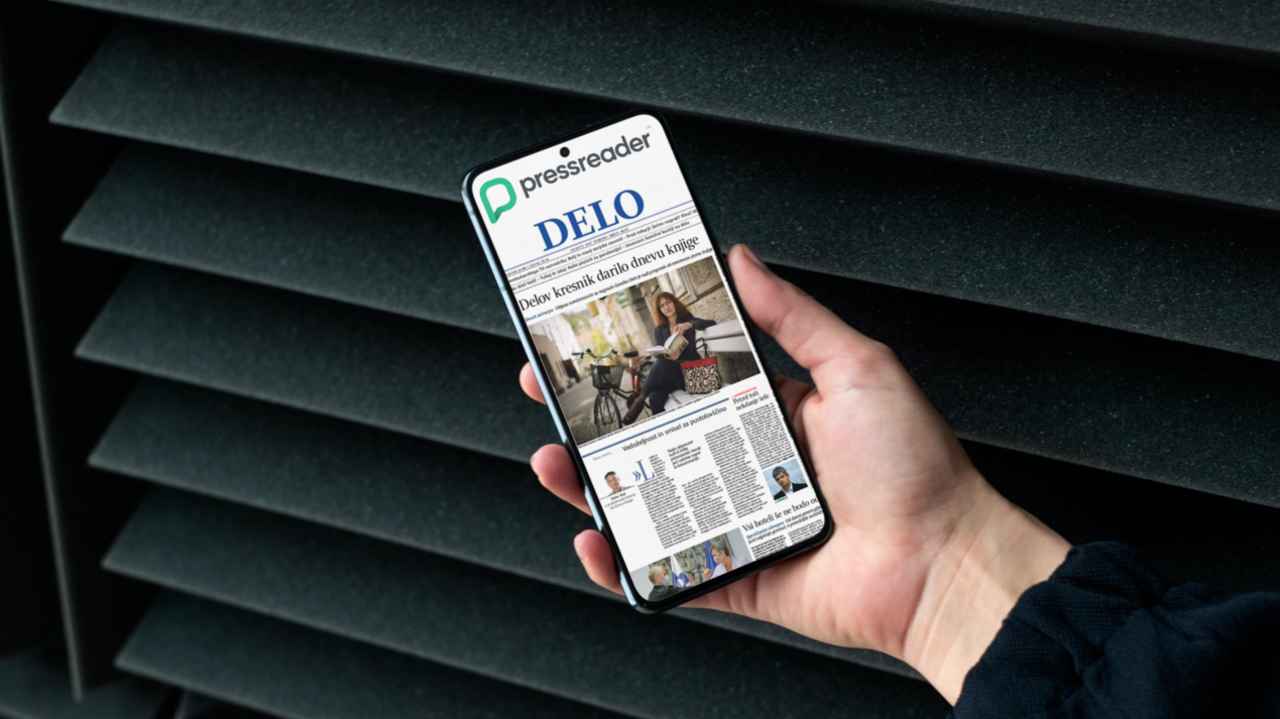 Časnik Delo na mobilnih napravah